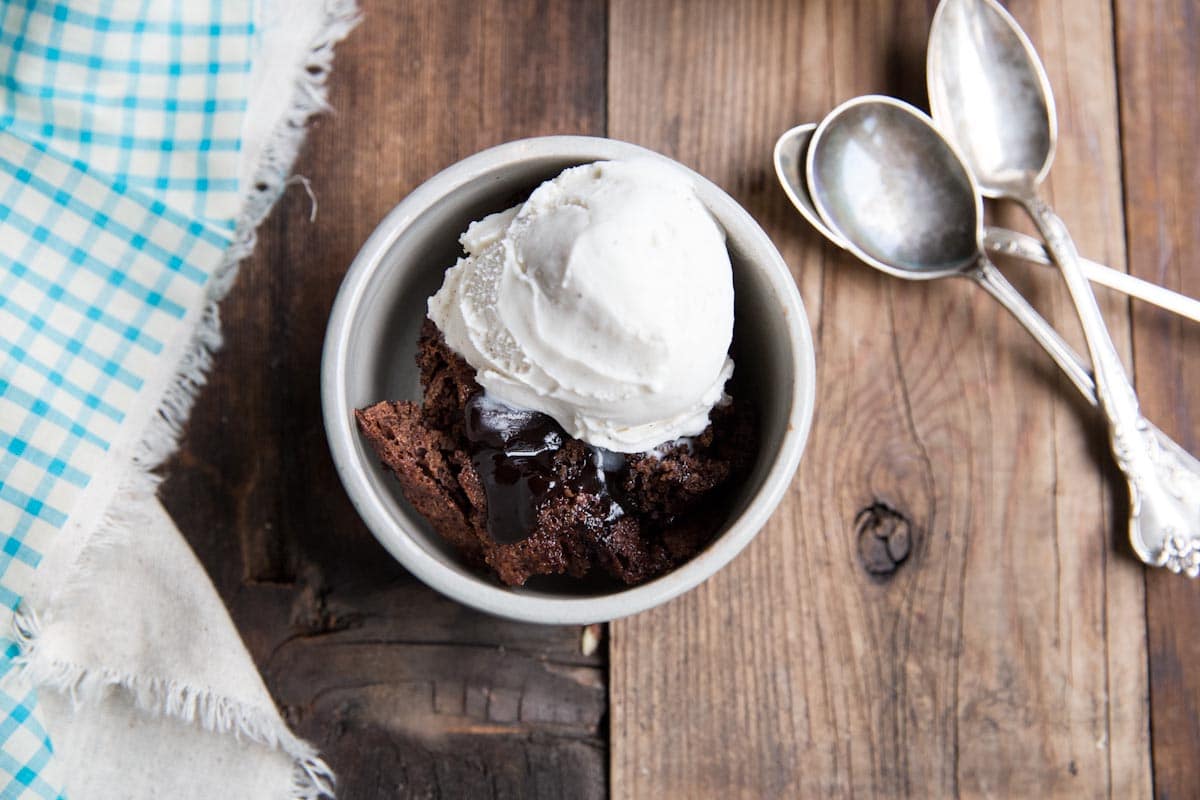 Mexican Chocolate Pudding Cake - Rodelle Kitchen