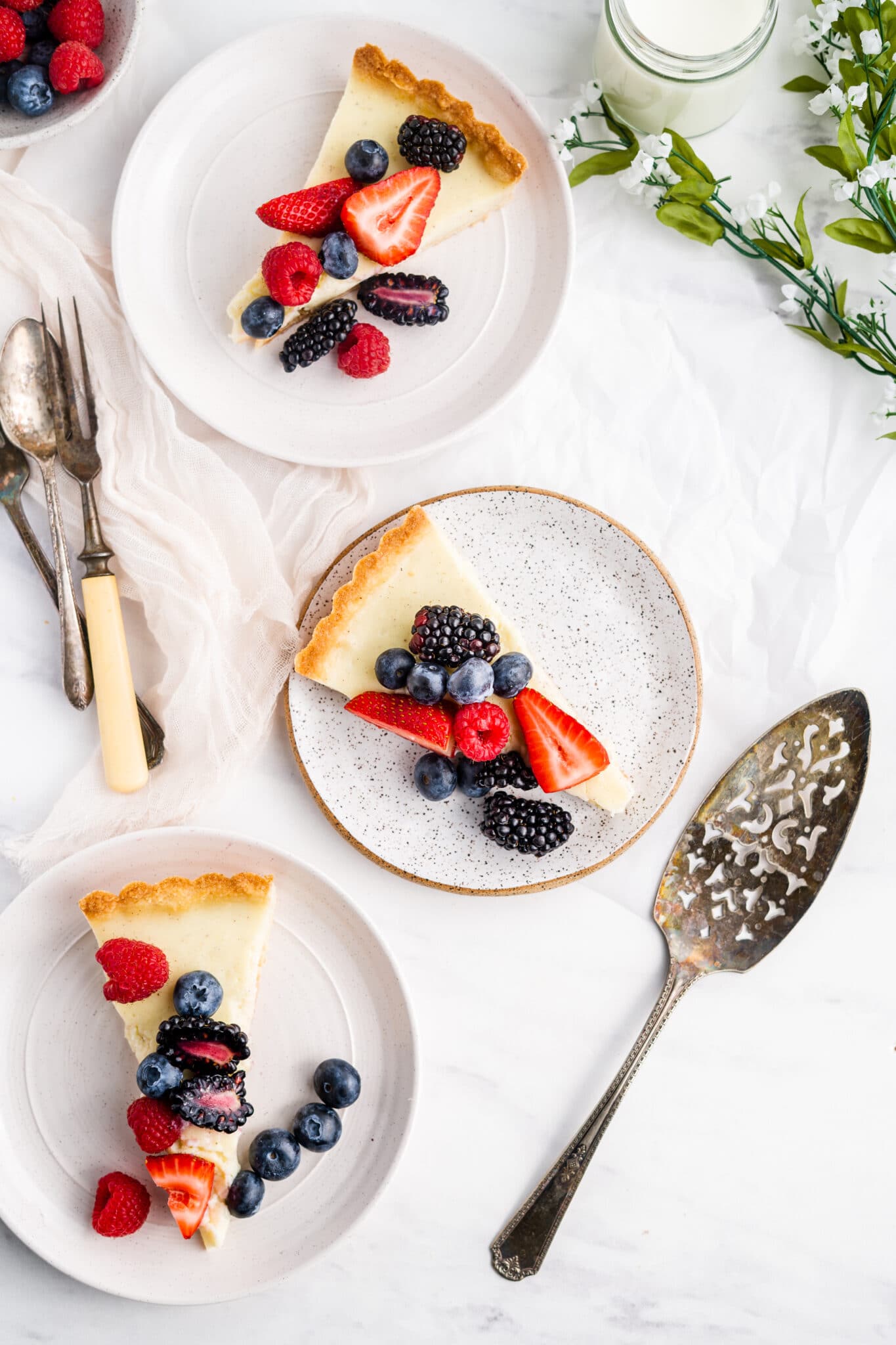 Berry Fruit Tart with Vanilla Custard - Rodelle Kitchen