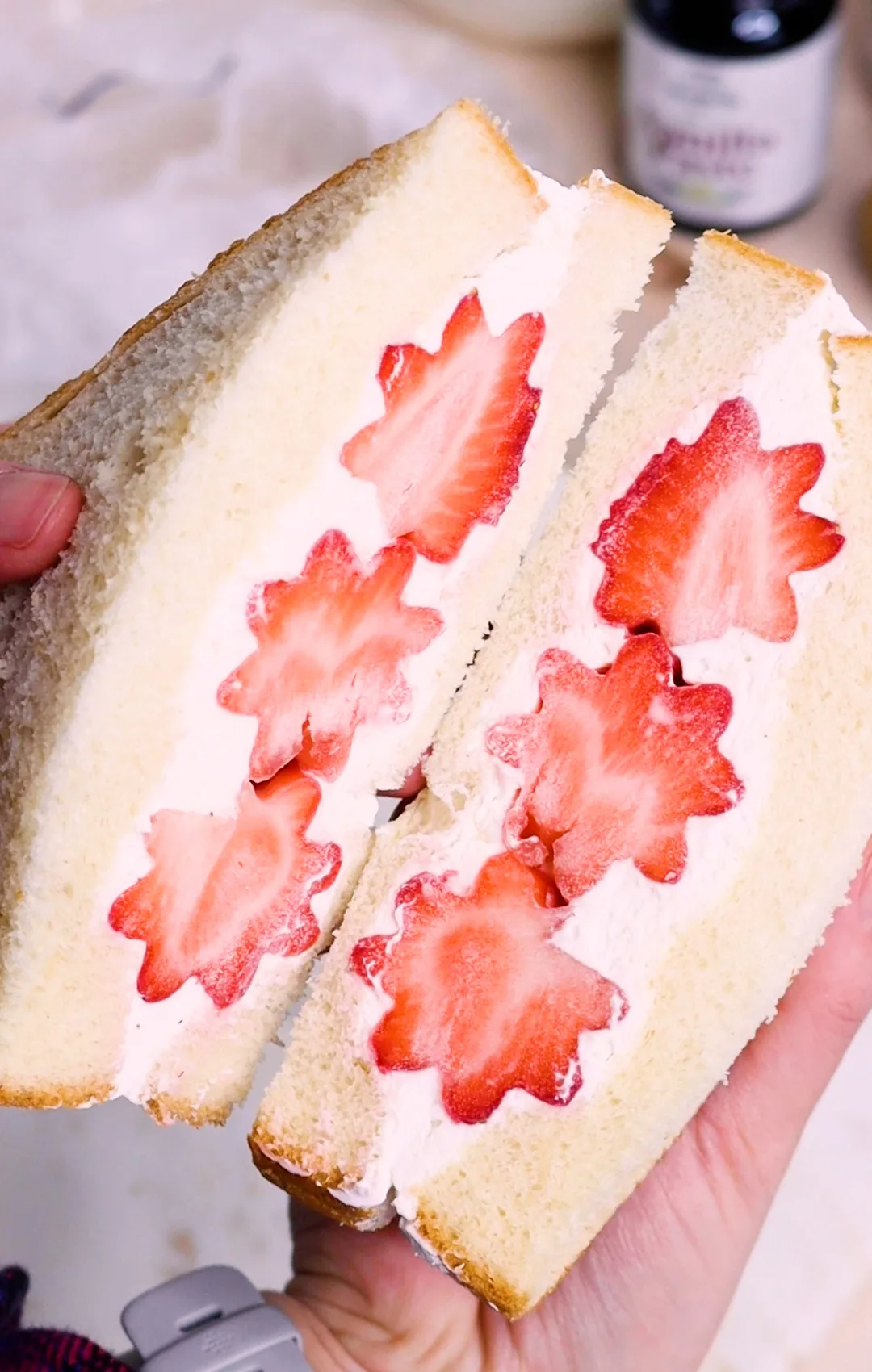 How to Make a Japanese Fruit Sandwich with Vanilla Whipped Cream - Rodelle Kitchen
